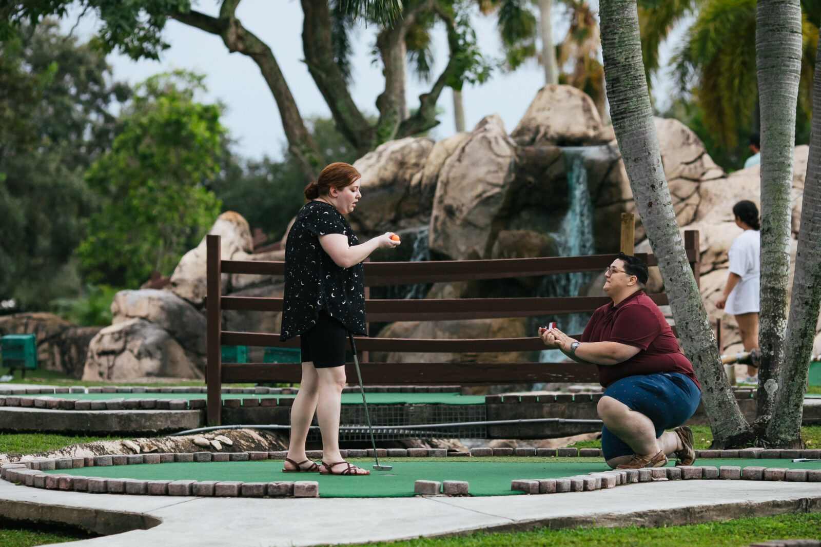 Lesbian Proposal at Mini Golf | Hudson Valley LGBTQ+ Wedding ...