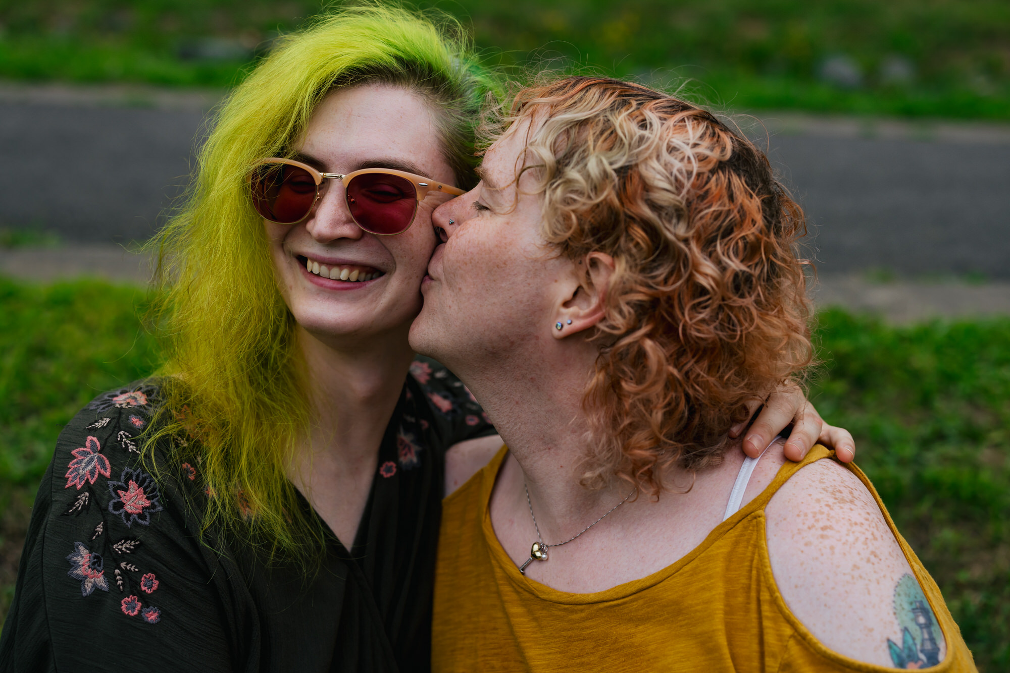 Queer Polycule Couples Session at Cohoes Falls | Upstate New York ...